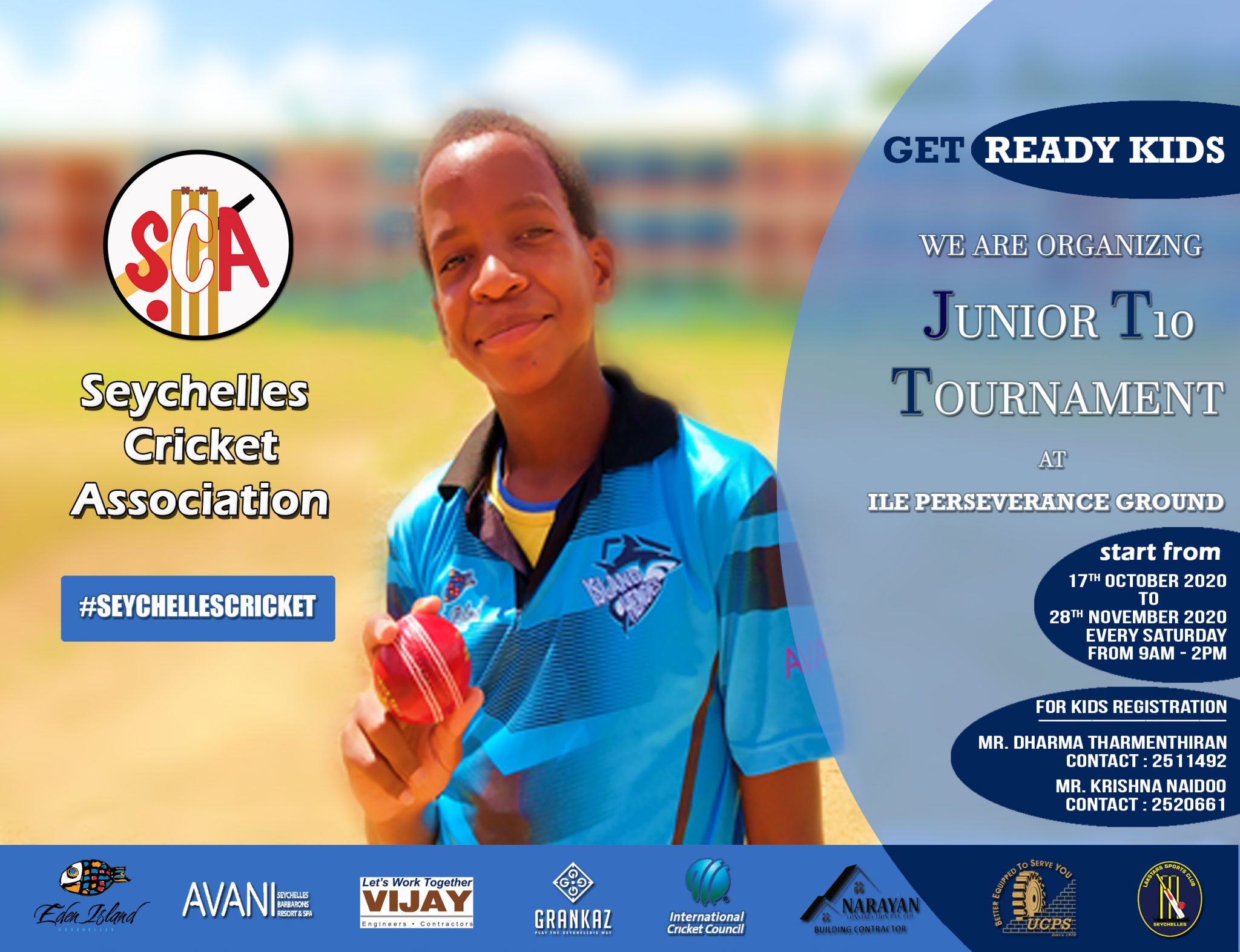 Junior T10 Tournament 2020 - Seychelles Cricket Association